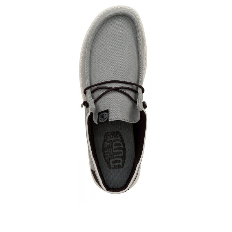 Baskets Hey Dude Modèle Wally Letterman Couleur Gris SENZA MARCA ...