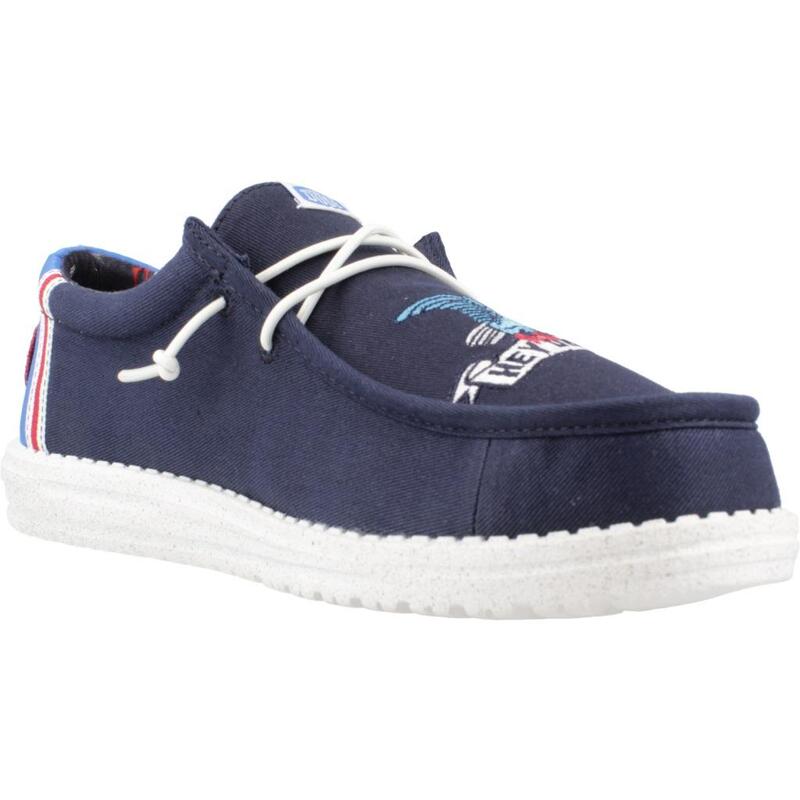 Baskets Hey Dude Modèle Wally Stars N Skulls Couleur Bleu PRO BRANDS ...