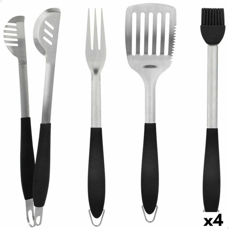 Ensemble d'ustensiles pour barbecue Aktive 10 x 42 x 4 cm AKTIVE ...
