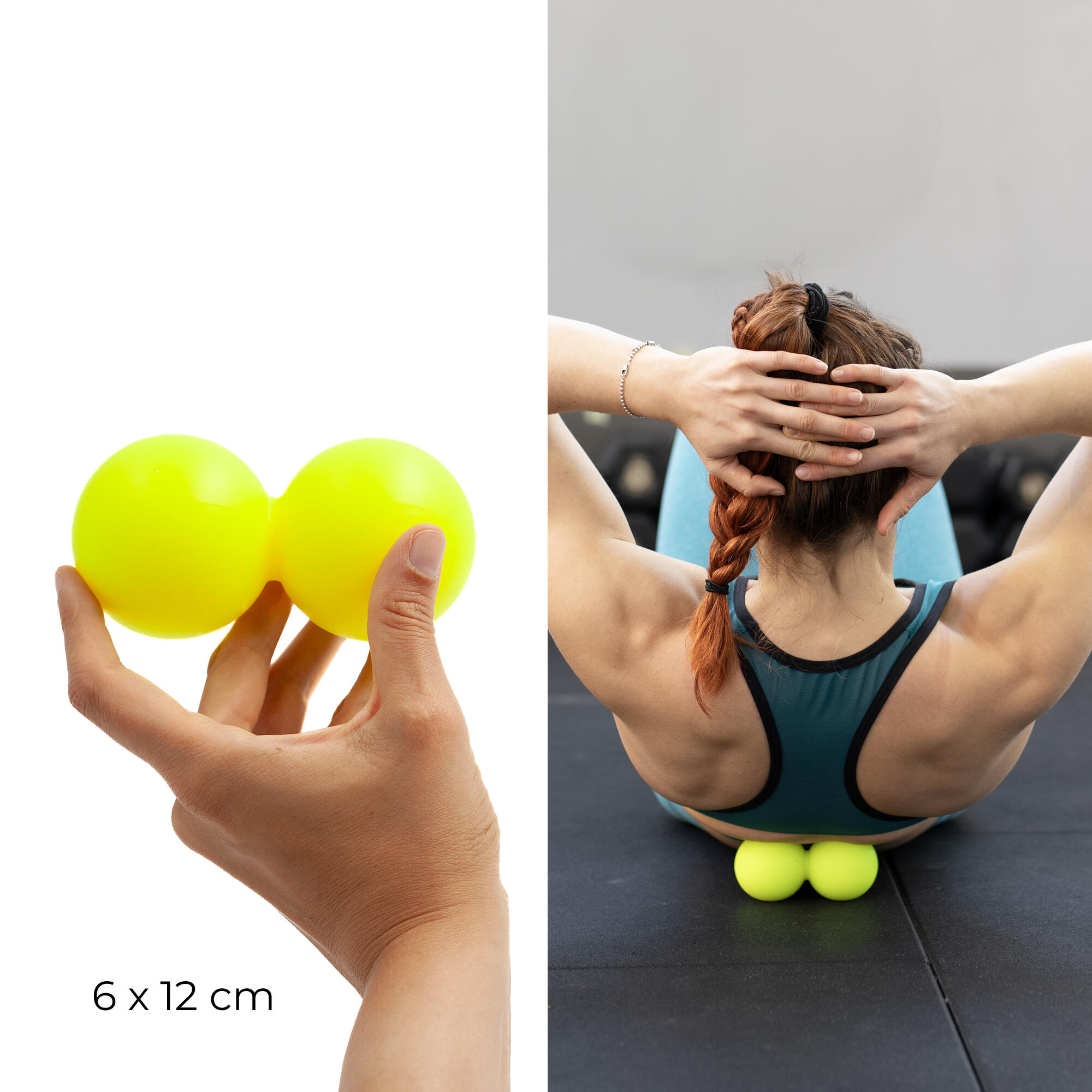 Massagebälle, Duoball, Faszienball zur Selbstmassage, Faszientraining ...