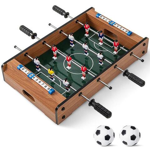 Foosball Table Soccer Gaming Desk Football Game Set Indoor Shoot Game ...