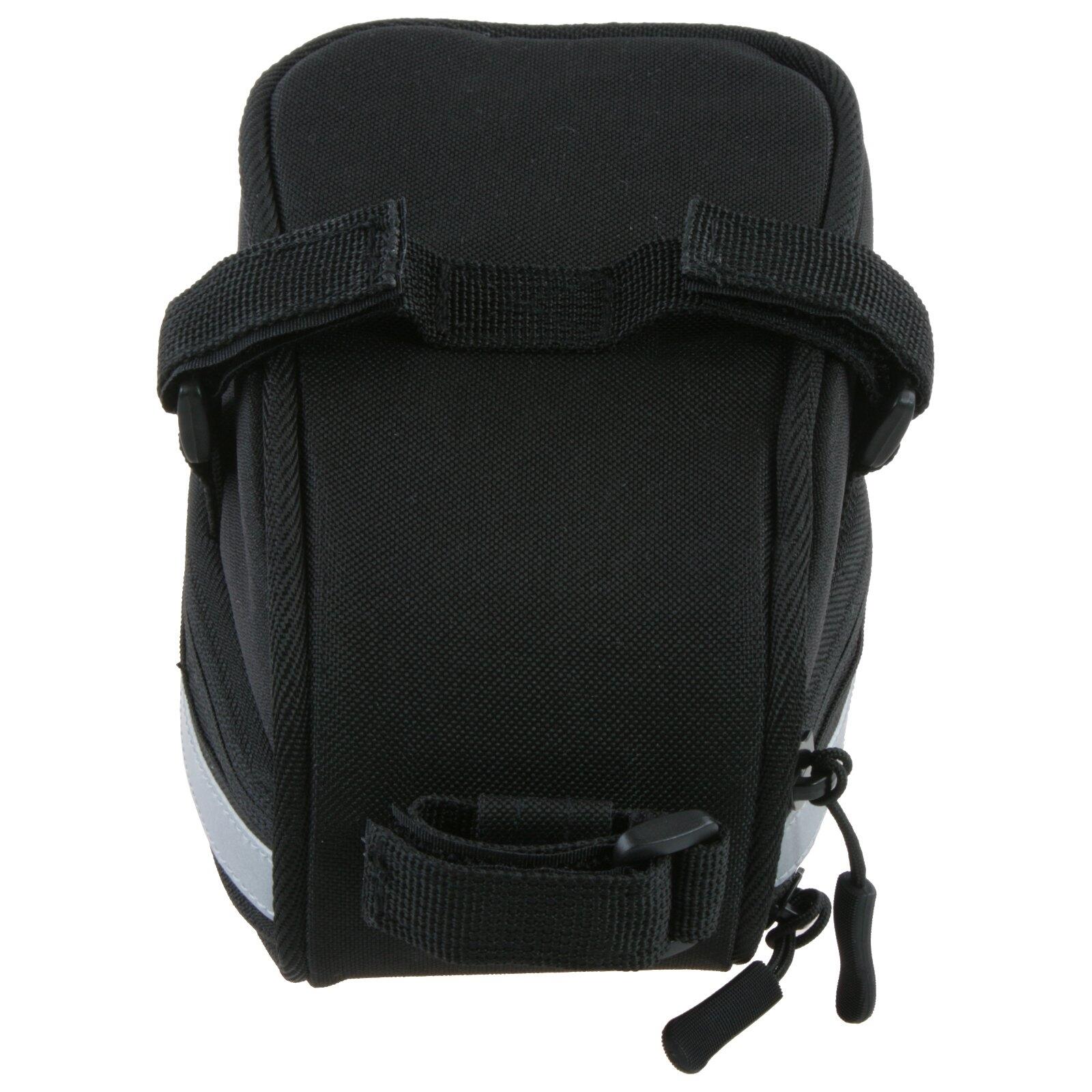 Basil Mada Saddle Bag - Compact, Black, 1L, Velcro, Bicycle Accessory ...