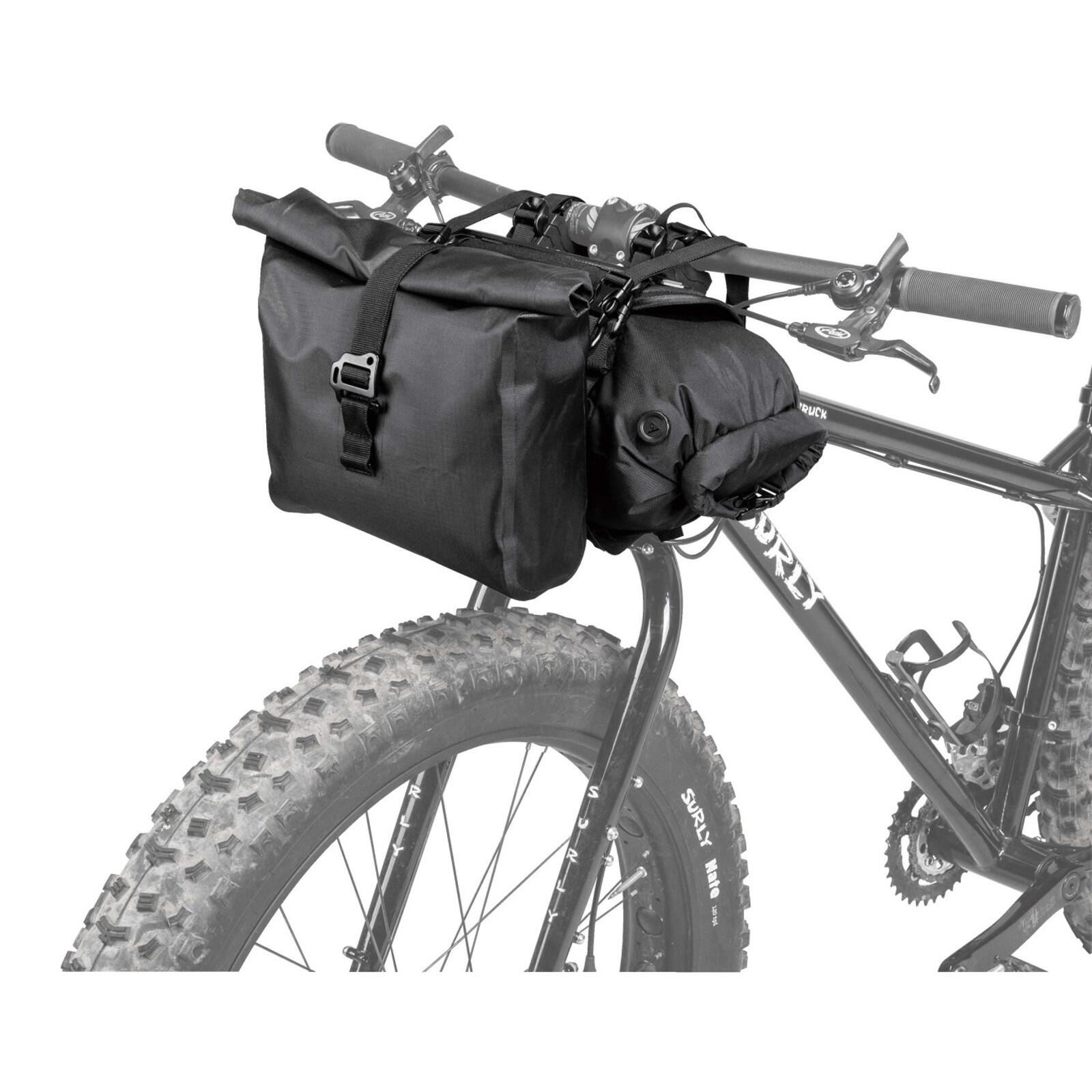 Topeak Barloader Waterproof Bike Handlebar Bag 6.5L Black | Decathlon