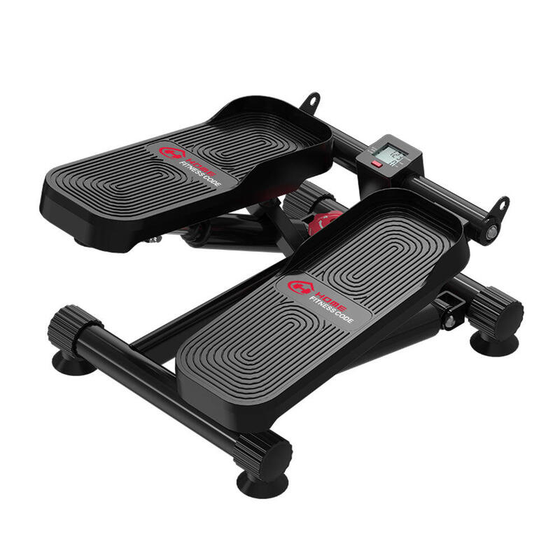 Mini Stepper Hydrauliczny LCD Z Gumami HOMEFITNESSCODE | Decathlon