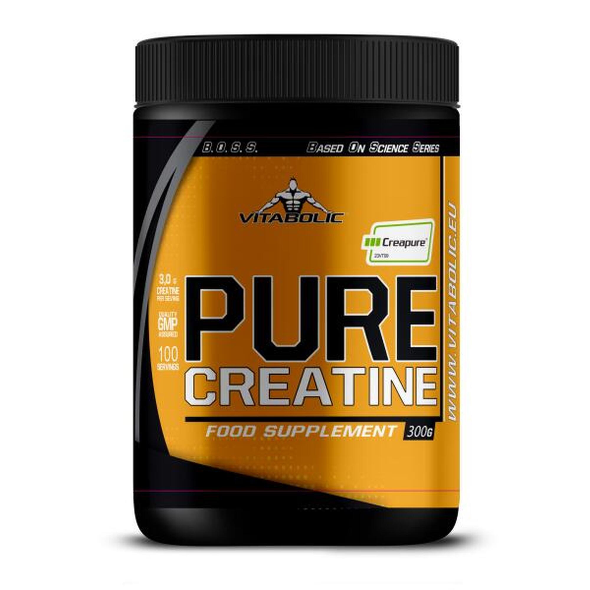 VITABOLIC - Pure Creatine (Creapure) Fara Aroma 300g | Decathlon