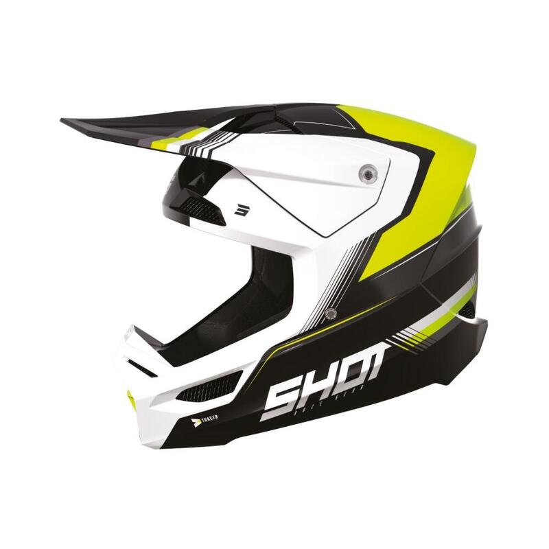 Casque Shot Race - Tracer Neon Yellow SHOT RACE GEAR | Decathlon