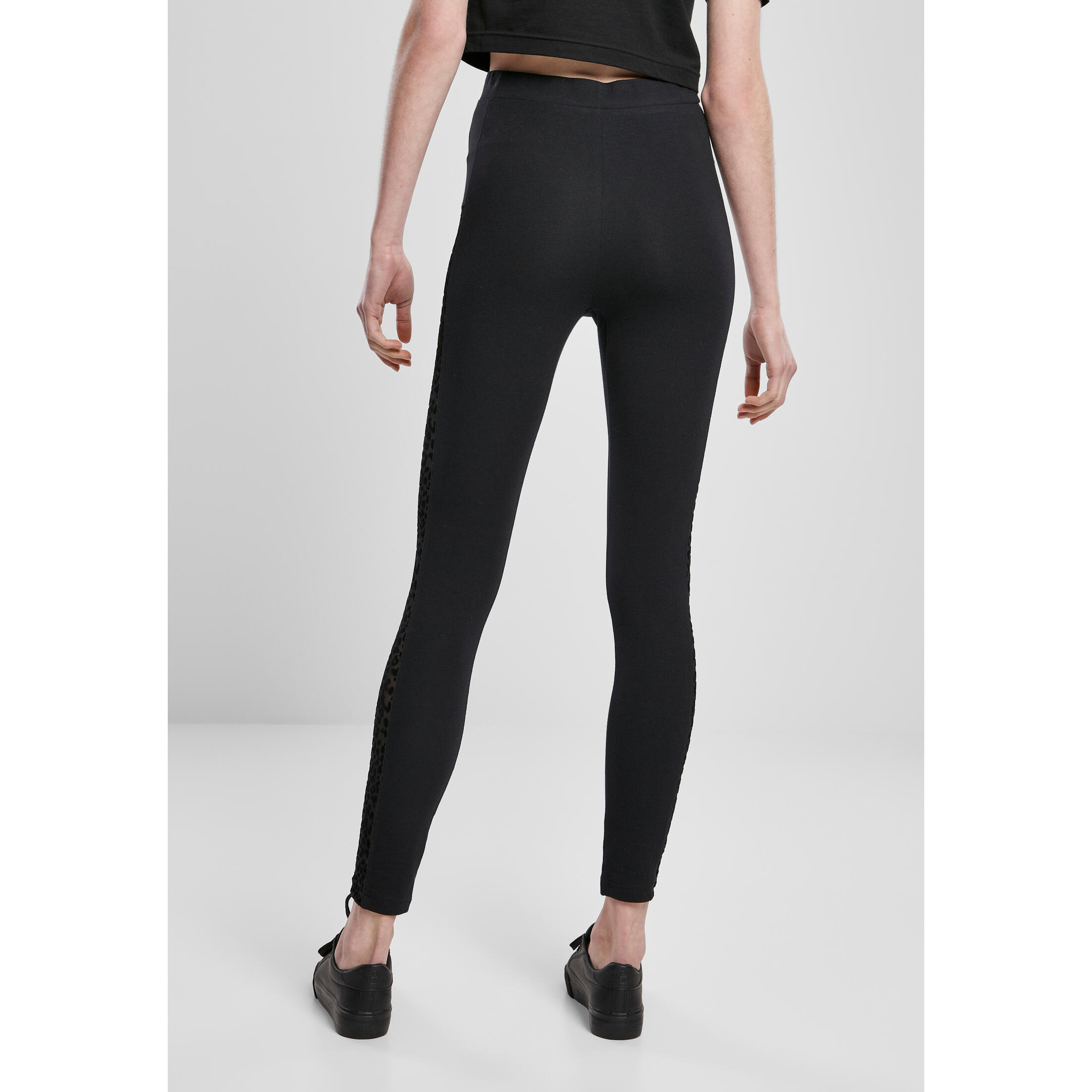 Women's Legging Urban Classics flock lace stripe URBAN CLASSICS | Decathlon