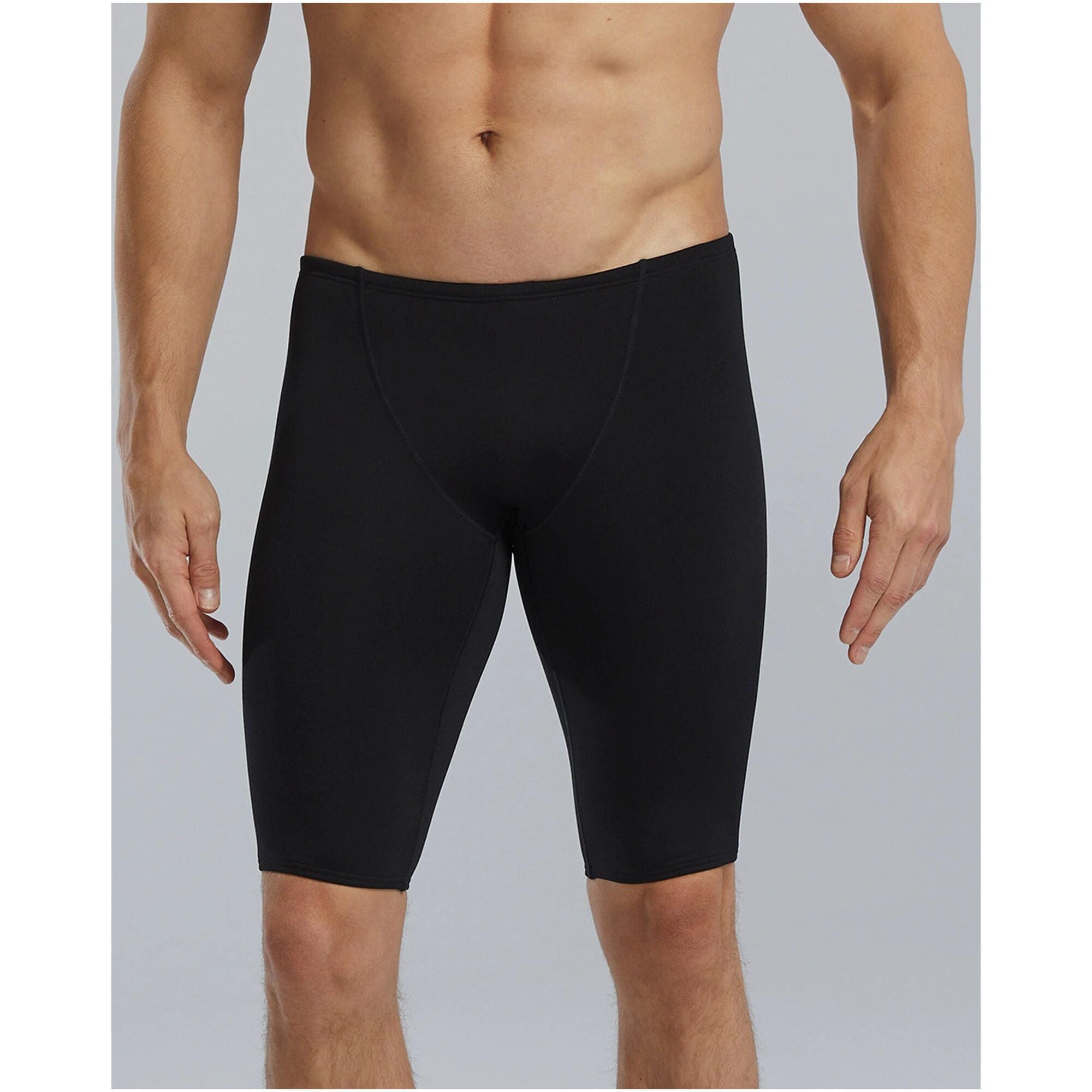 TYR Durafast Elite® Jammer mit großem Logo – Schwarz – UK-Größe 28 ...