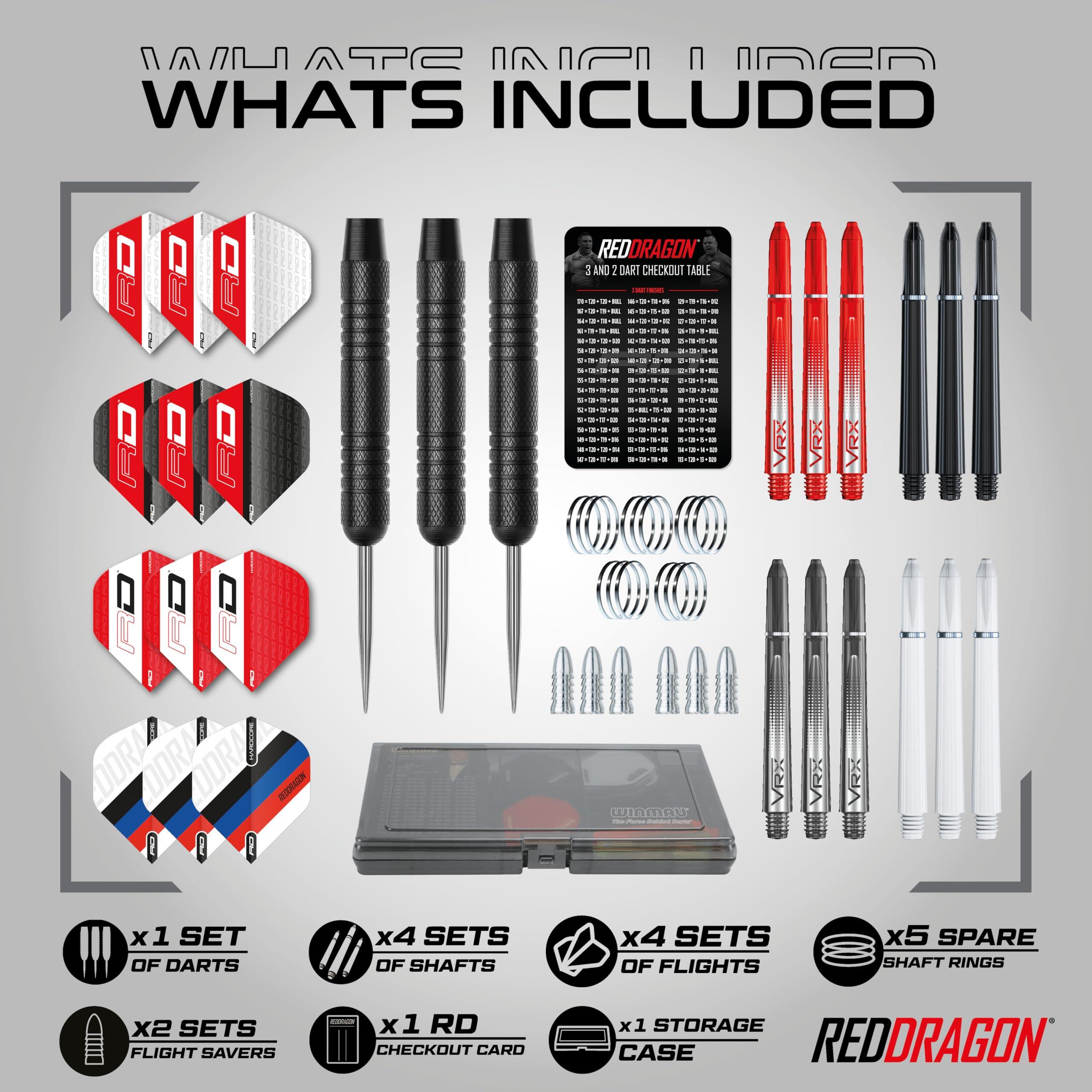 Red Dragon Ultimate 50 Piece Darts Set | Decathlon