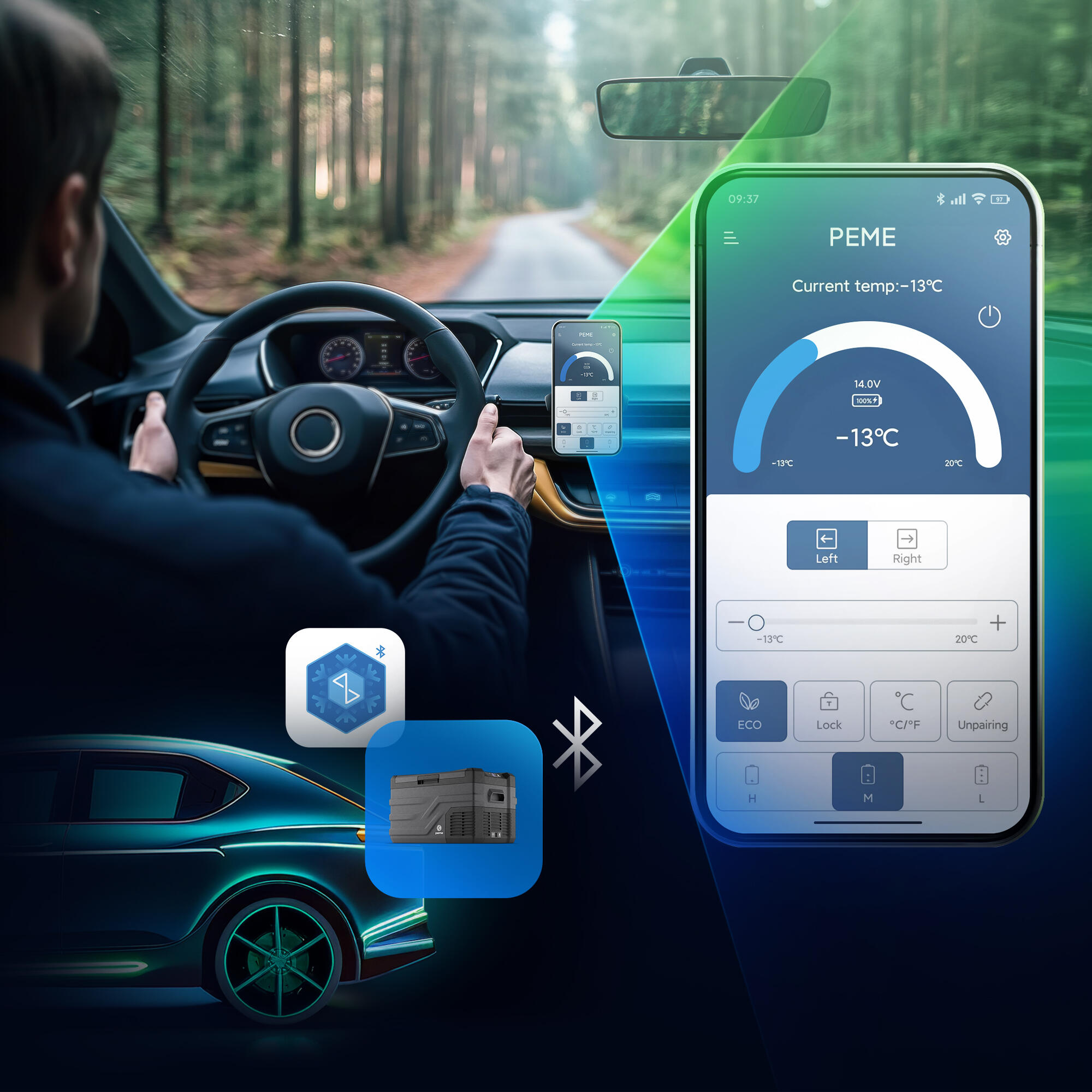 Peme Quest 30 koelbox 12/230v warm/koud PEME | Decathlon