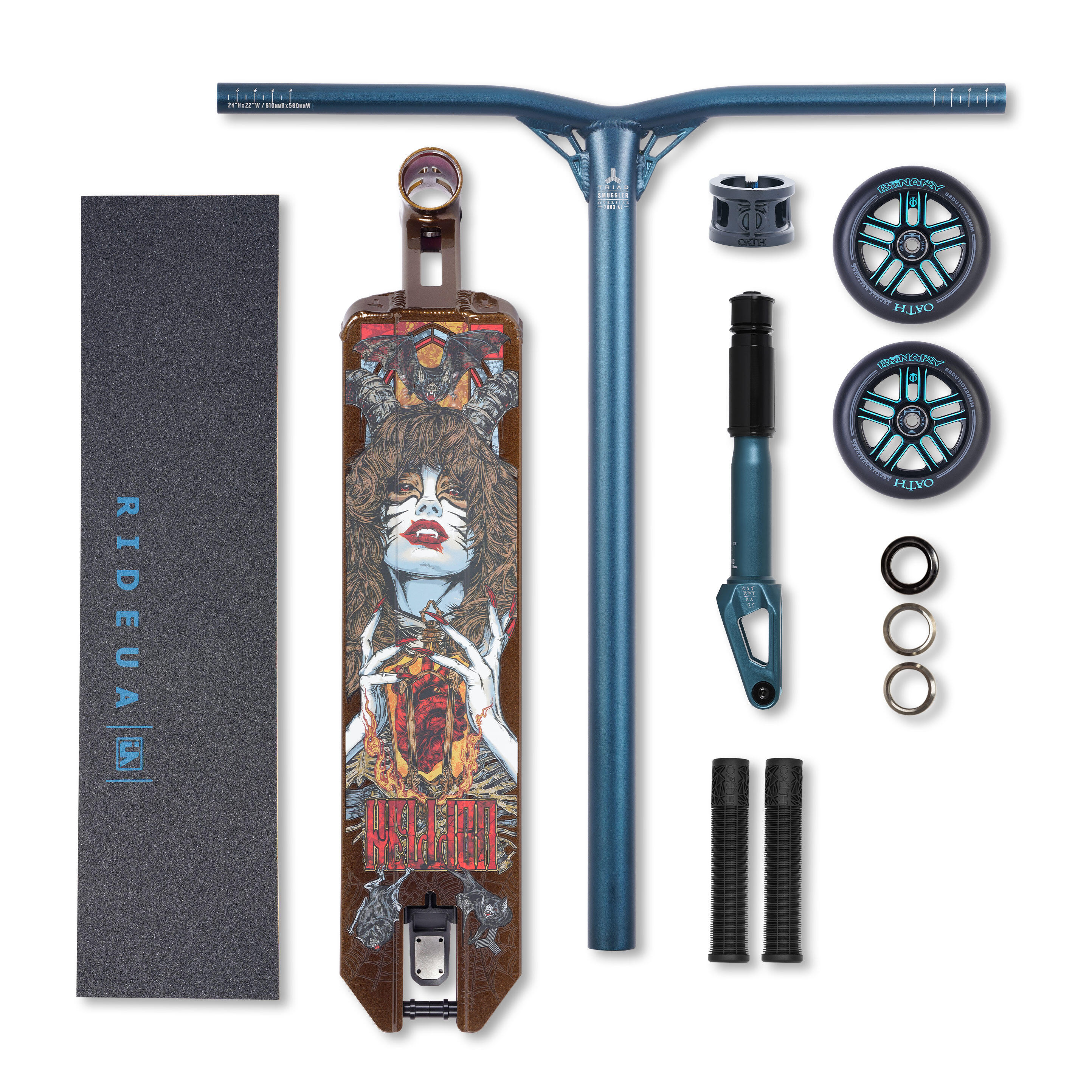 Triad Park Custom #8 Freestyle Step – Bronze/Blue | Decathlon