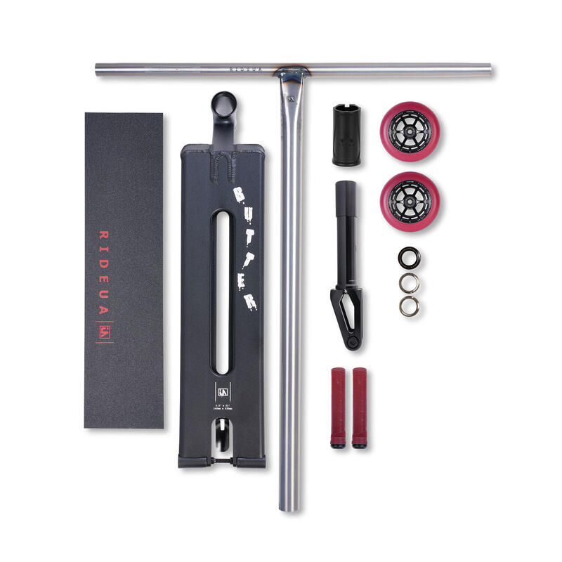 Freestyle Roller UrbanArtt Street Custom #2 – Black/Red TRIAD - Decathlon