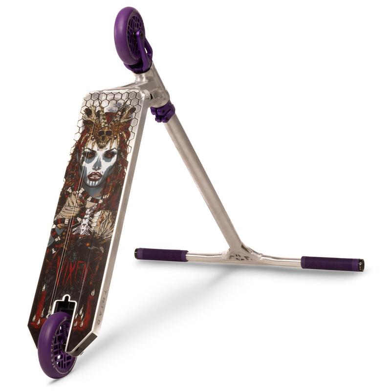 Freestyle Roller Triad Park Custom #3 – Raw/Purple TRIAD - Decathlon