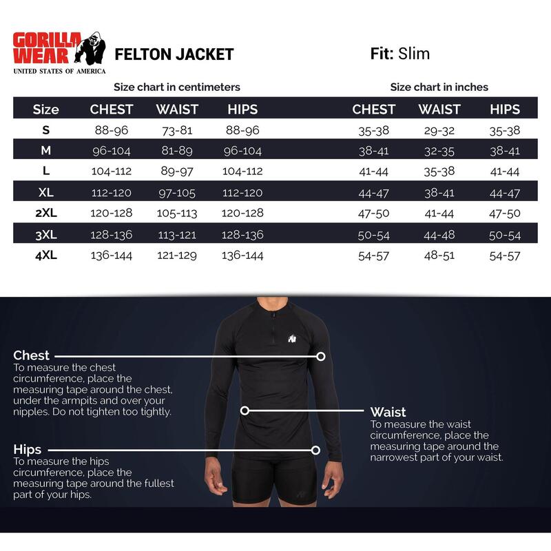 Kabát Gorilla Wear Felton GORILLA WEAR - Decathlon