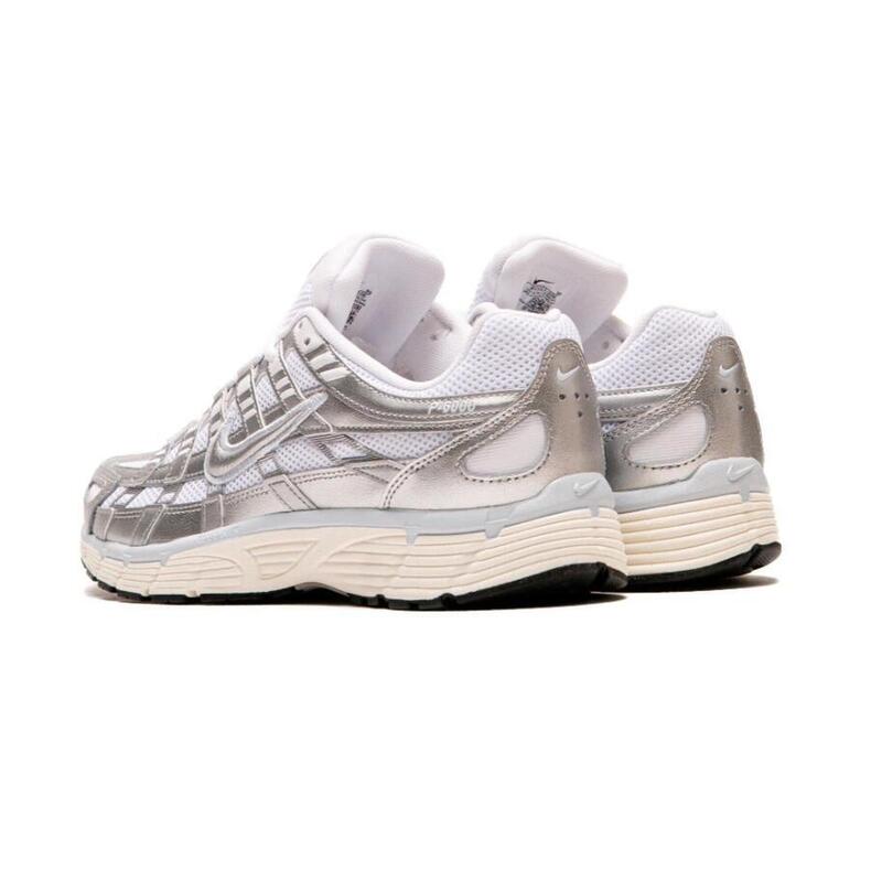 Nike P-6000 White Blue Tint Sail Metallic NIKE | Decathlon