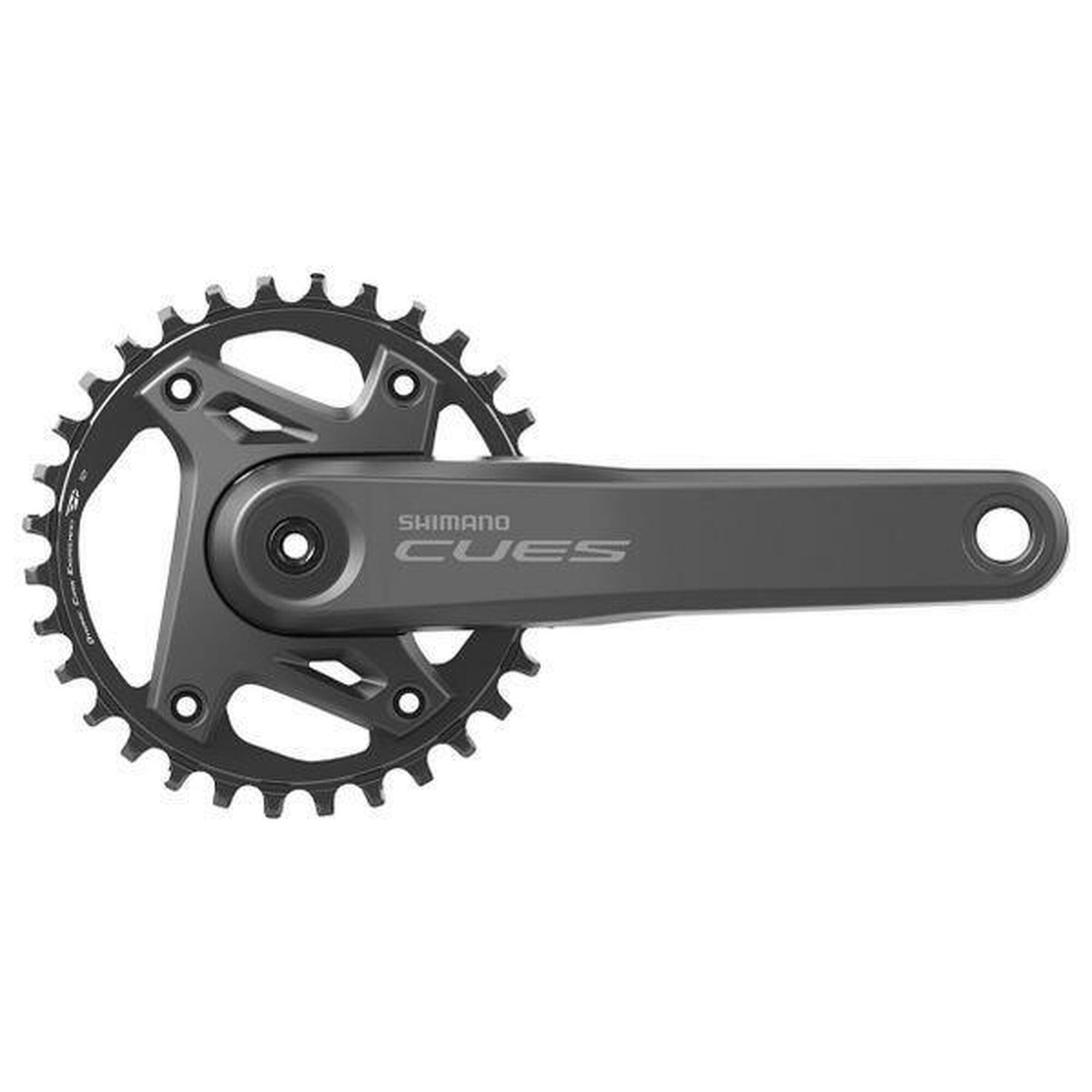 Mechanizm korbowy mono Shimano Cues FC-U6000-1 9/10/11V SHIMANO | Decathlon