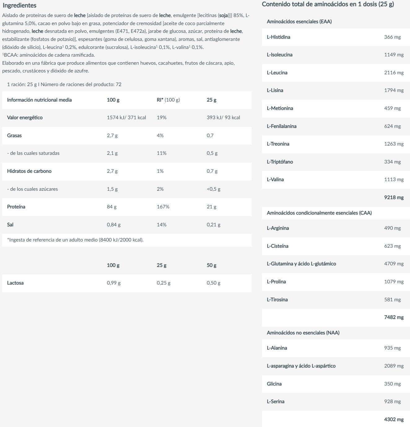 Whey Isolate - Iso Whey Zero (1816g) - Haselnuss | Decathlon