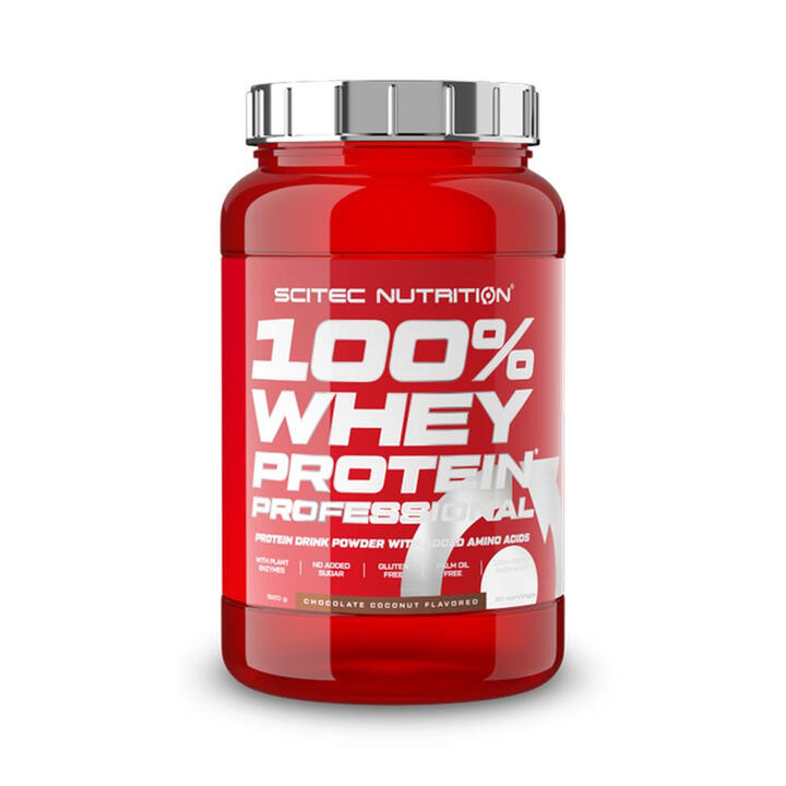 Whey concentrée - 100% Whey Protein Professional - Vanille SCITEC ...