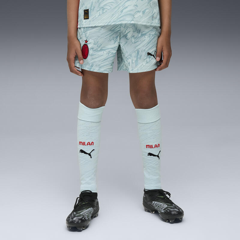PUMA - Șort copii fotbal 25/26 verde PUMA | Decathlon