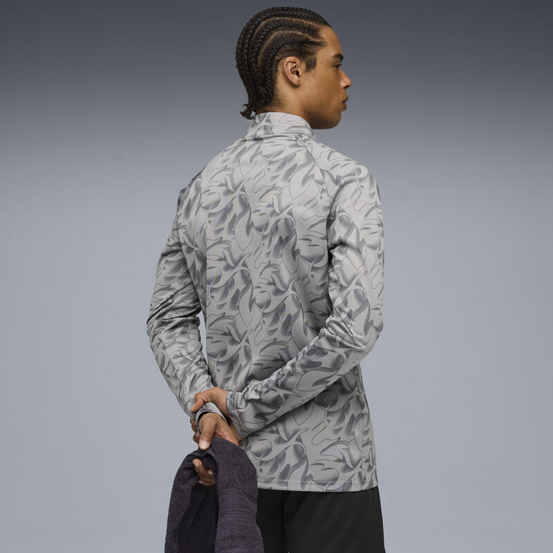 Férfi Futball Rövid Ujjú Póló Slim Fazon Hosszú Ujj Kerek Nyak Warm-up ...