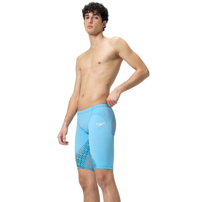Speedo Fastskin LZR Ignite Jammer - Bleu Picton / Rouge Sirène - Taille ...