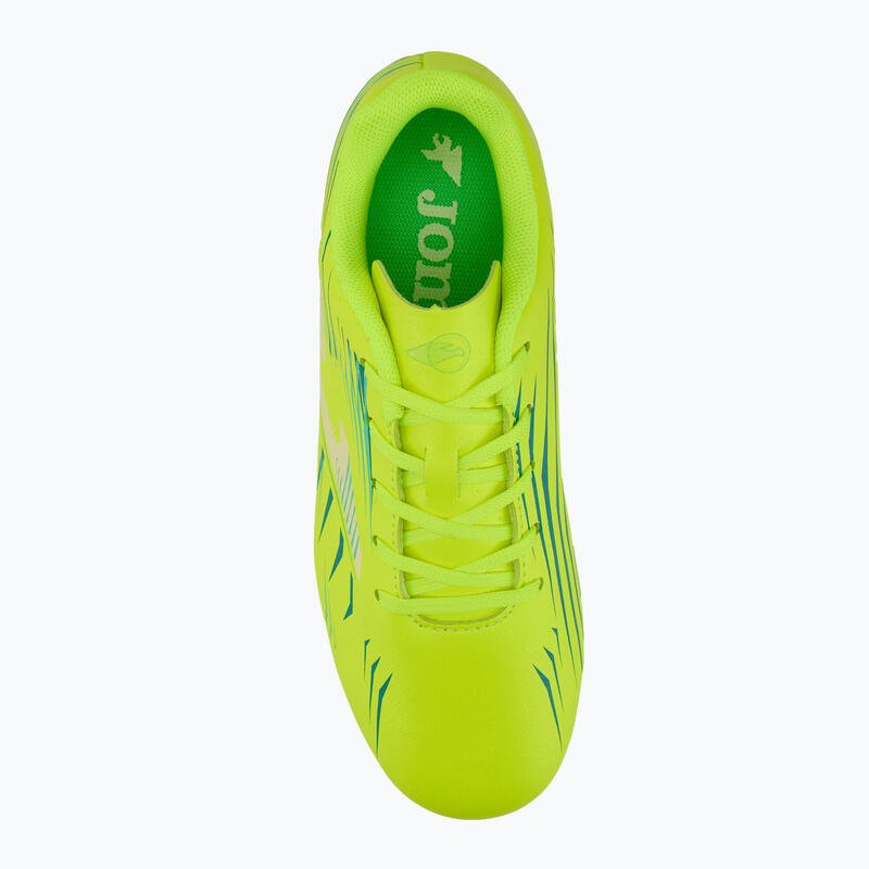 Chaussures de football enfant Joma Propulsion Jr HG fluor citron JOMA ...