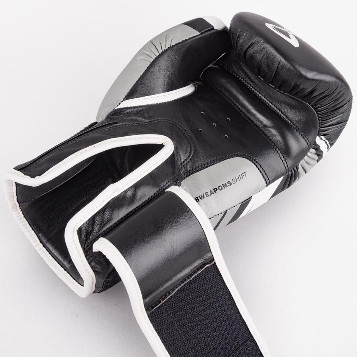 8 WEAPONS Boxing Gloves, Shift, black-white, 14 Oz 8 WEAPONS | Decathlon