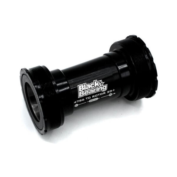 Boîtier de pédalier de roulement Black Bearing T47-86/92-30 BLACK ...
