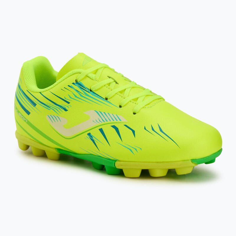 Chaussures de football enfant Joma Propulsion Jr HG fluor citron JOMA ...
