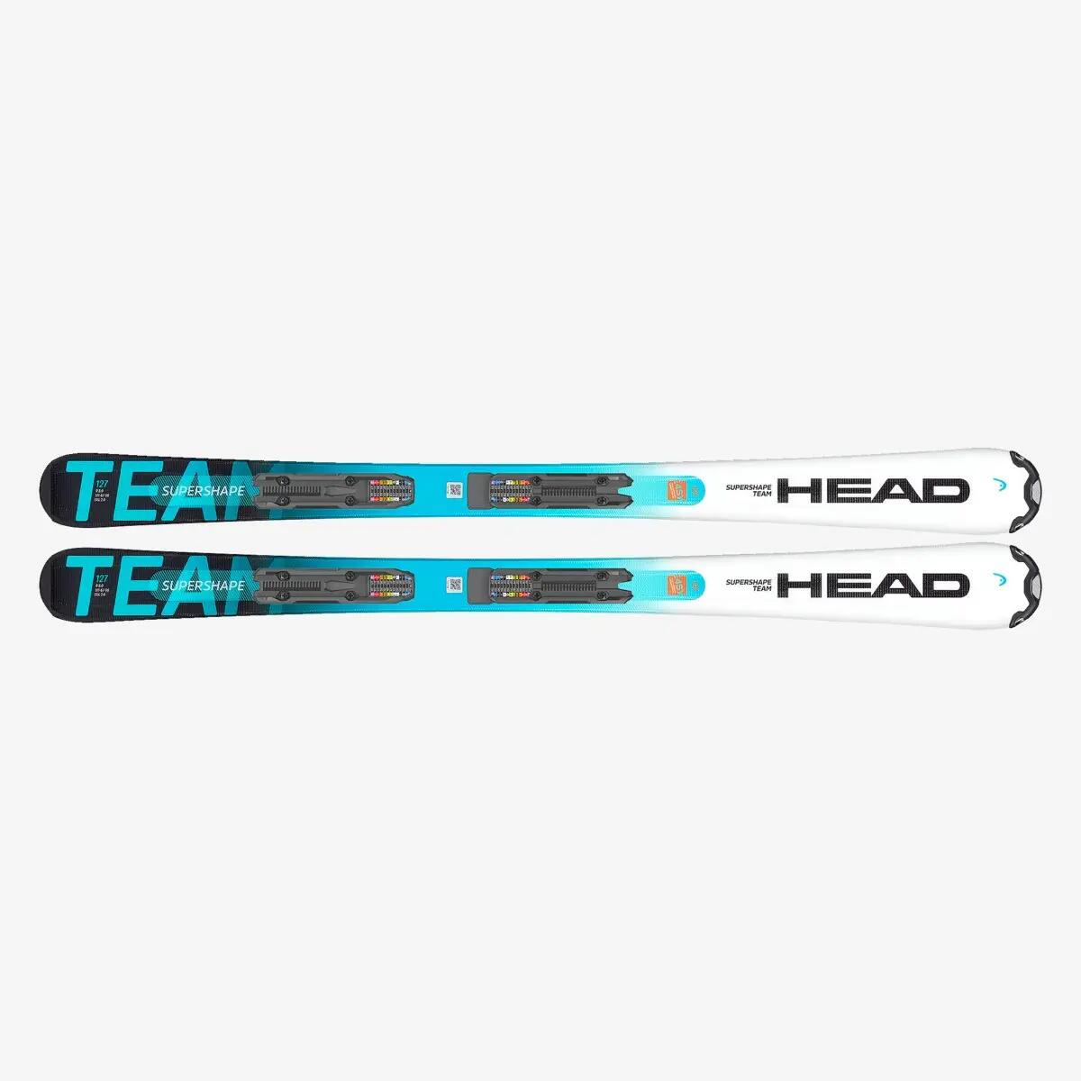 HEAD Supershape Team Easy R (127-147) + 7.5G Jr. - White/Blue HEAD ...