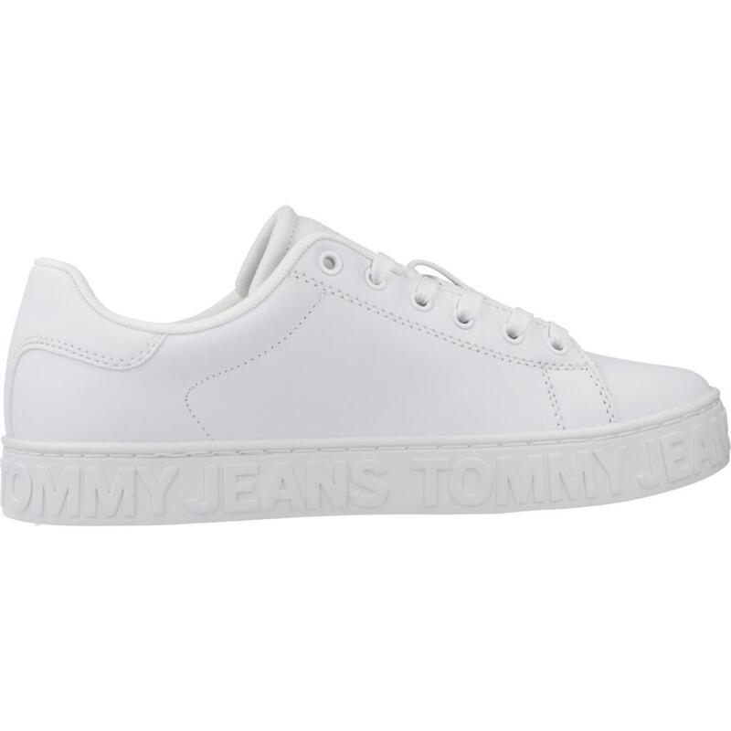 Buty TOMMY JEANS TJW LOGO OUTSOLE Biały TOMMY HILFIGER | Decathlon