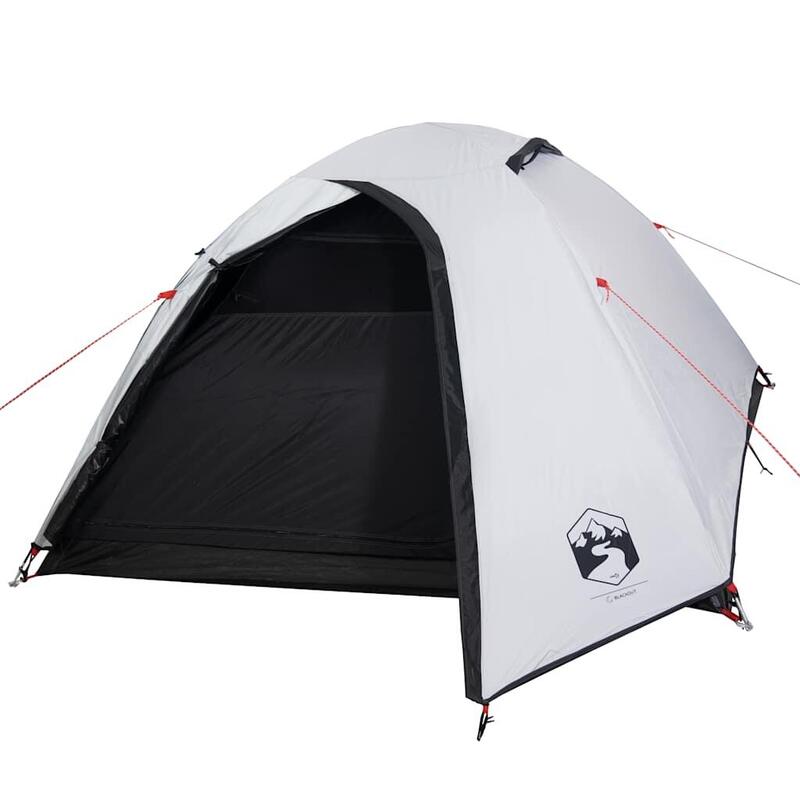 VIDAXL - Cort de camping vidaXL alb, tip cupolă, pentru 4 persoane ...