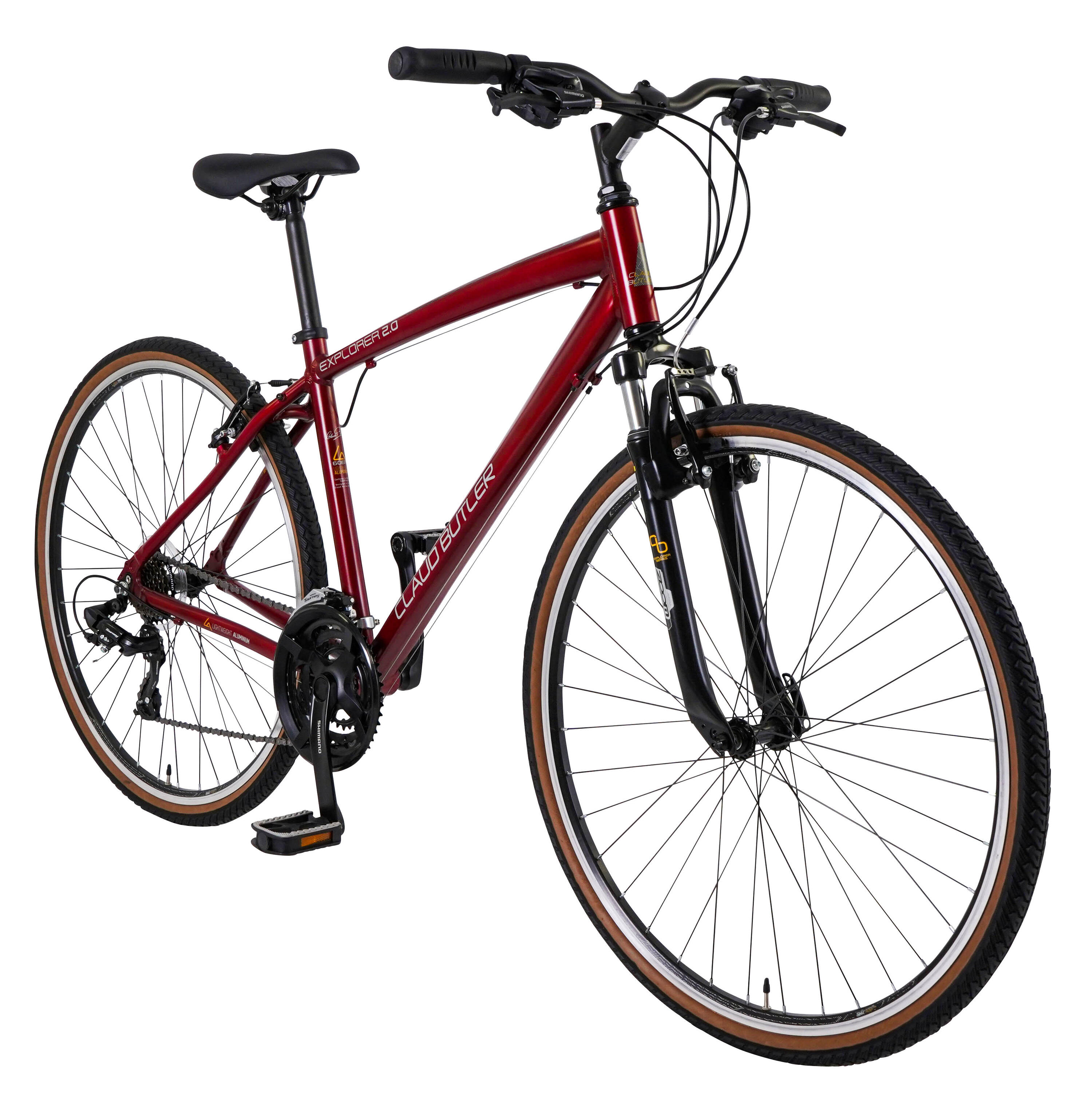 Claud Butler Explorer 2.0 Hybrid Bike CLAUD BUTLER | Decathlon