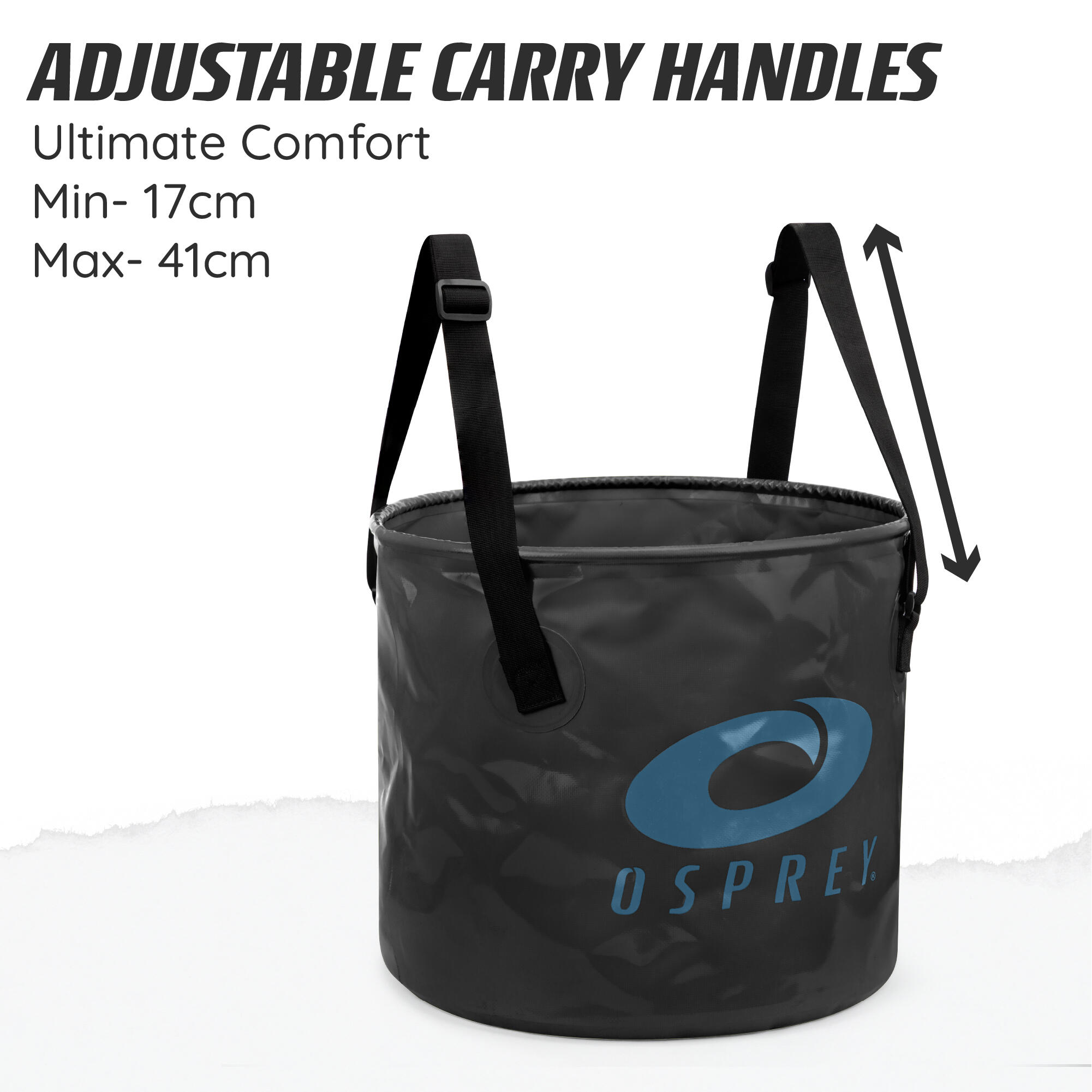 Osprey 40L Waterproof Wetsuit Changing Bucket, Carry Handles & Foam ...