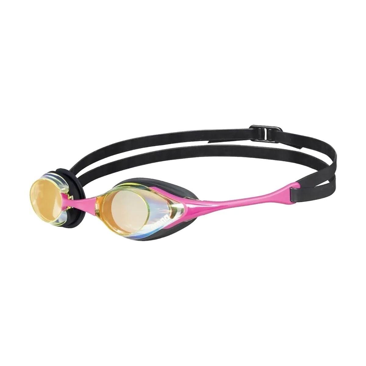 Arena Cobra Swipe Mirrored Goggle - Yellow/Copper/Pink ARENA | Decathlon