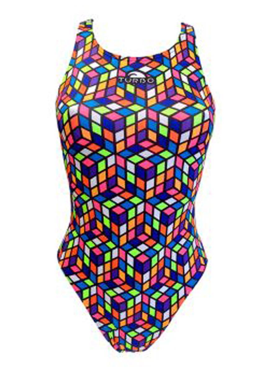 Costume da bagno Cube di Turbo Girl - Multicolore - Taglia 26 TURBO ...