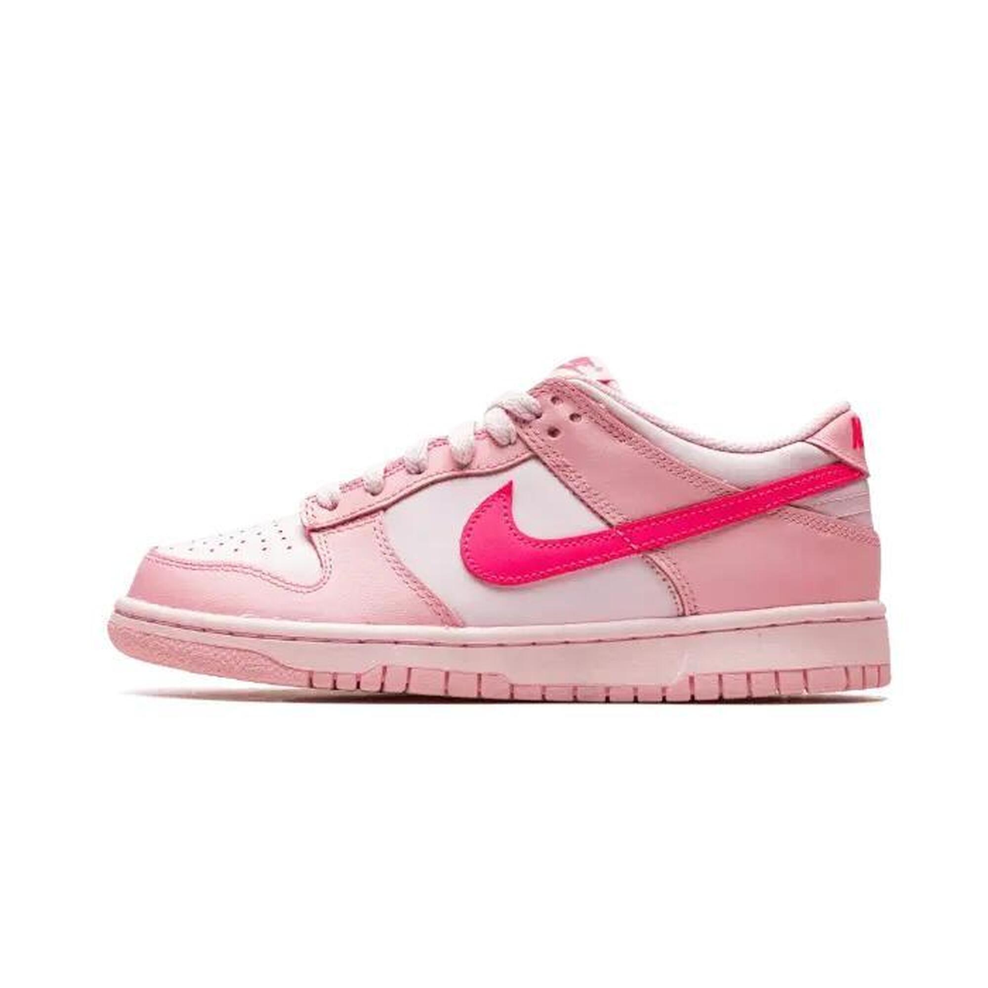 Nike Dunk Low Triple Pink (GS) (Barbie) NIKE | Decathlon