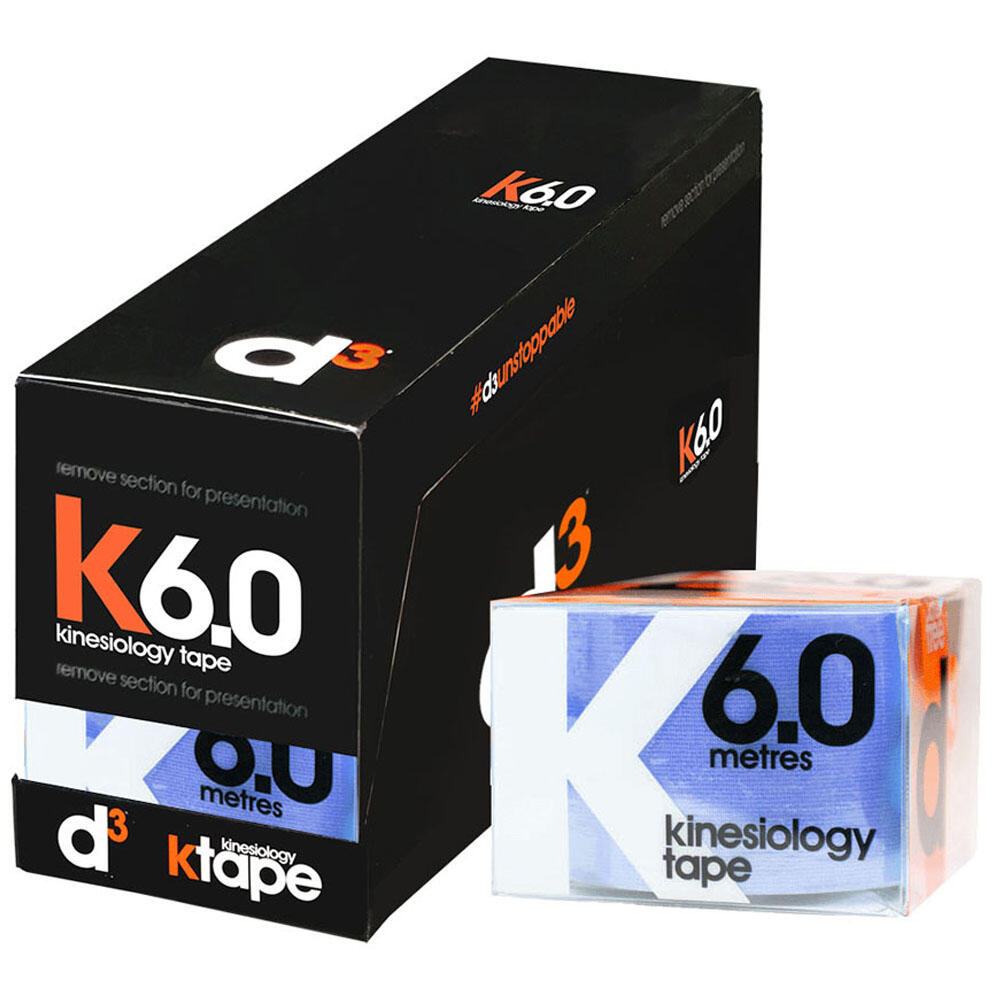 K6.0 Kinesiology Tape 50mm x 6m - Amethyst- 6 Rolls D3 TAPE | Decathlon