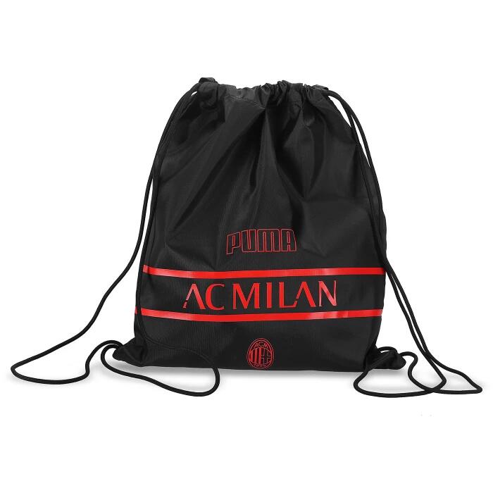 Sac de sport AC Milan rouge et noir 2021/2022 PUMA | Decathlon