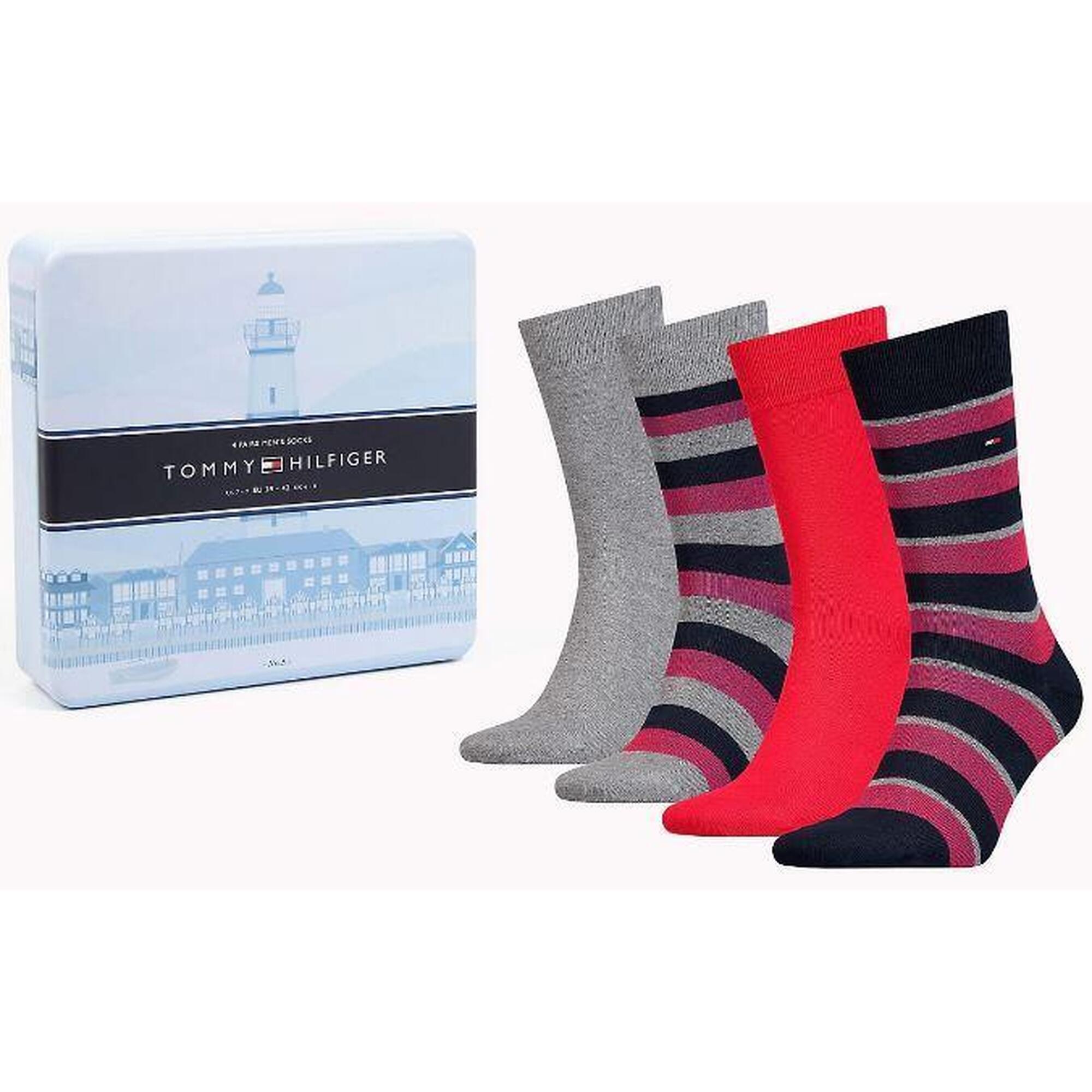 Tommy Hilfiger Box Box Socks 39-42 - Ensemble de coton de luxe TOMMY ...