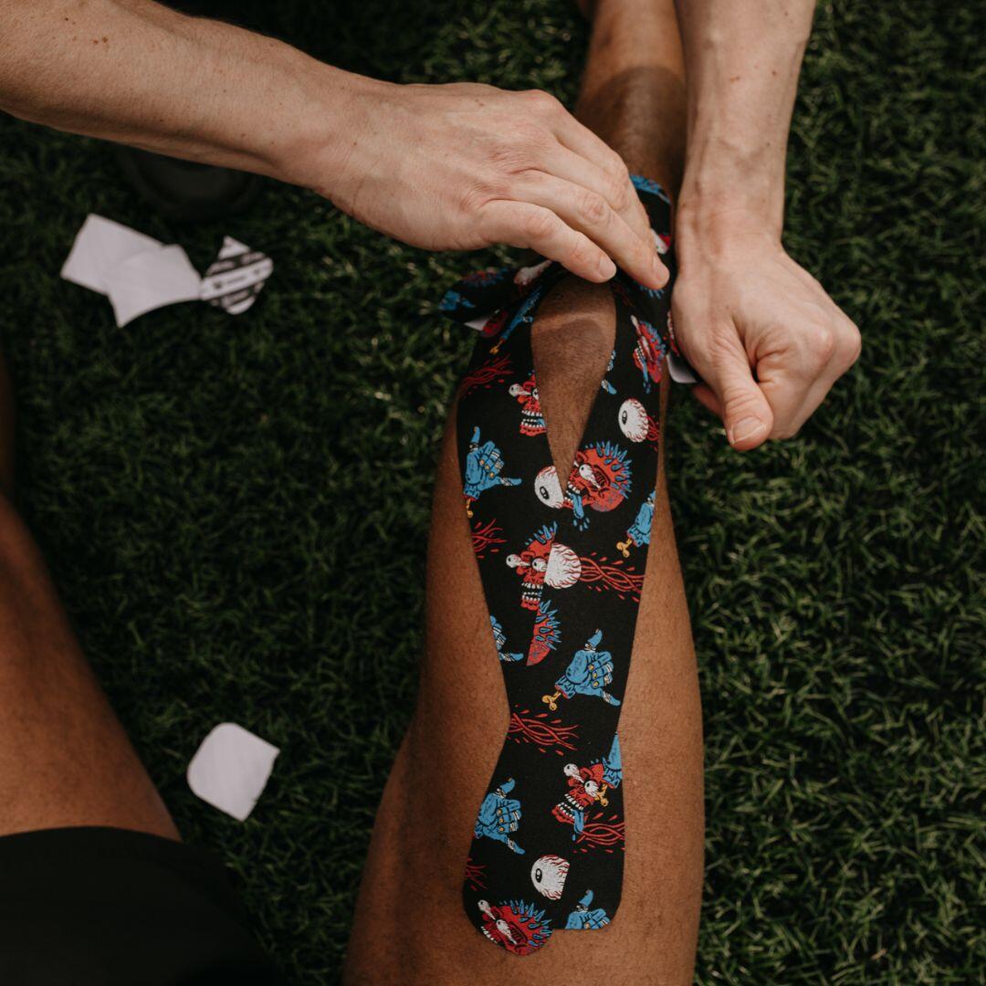 KINESIOLOGY TAPE - 5CM X 5M - PUNK - PACK OF 3 ROLLS | Decathlon