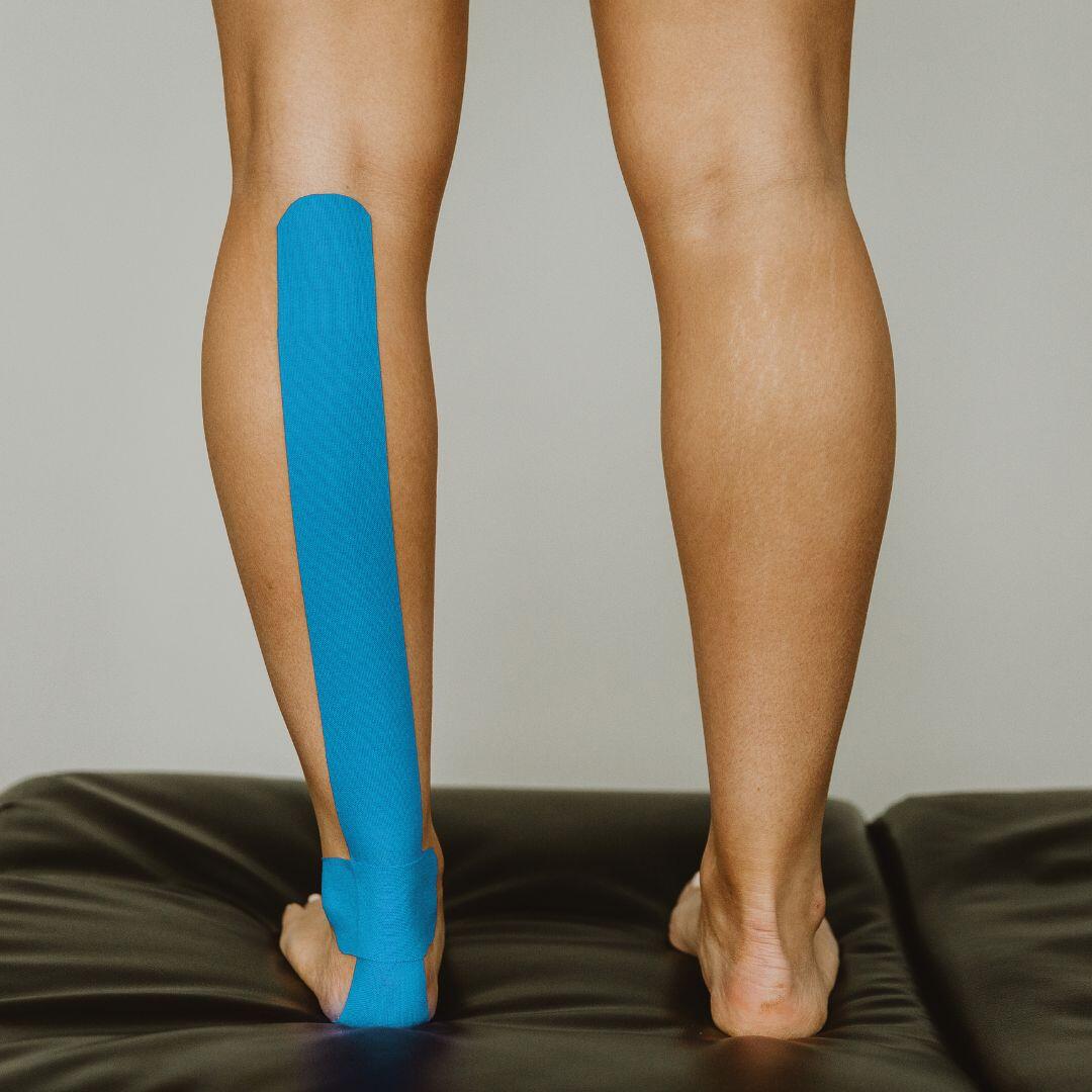 KINESIOLOGY TAPE - 5CM x 5M - BLUE - PACK OF 3 ROLLS | Decathlon