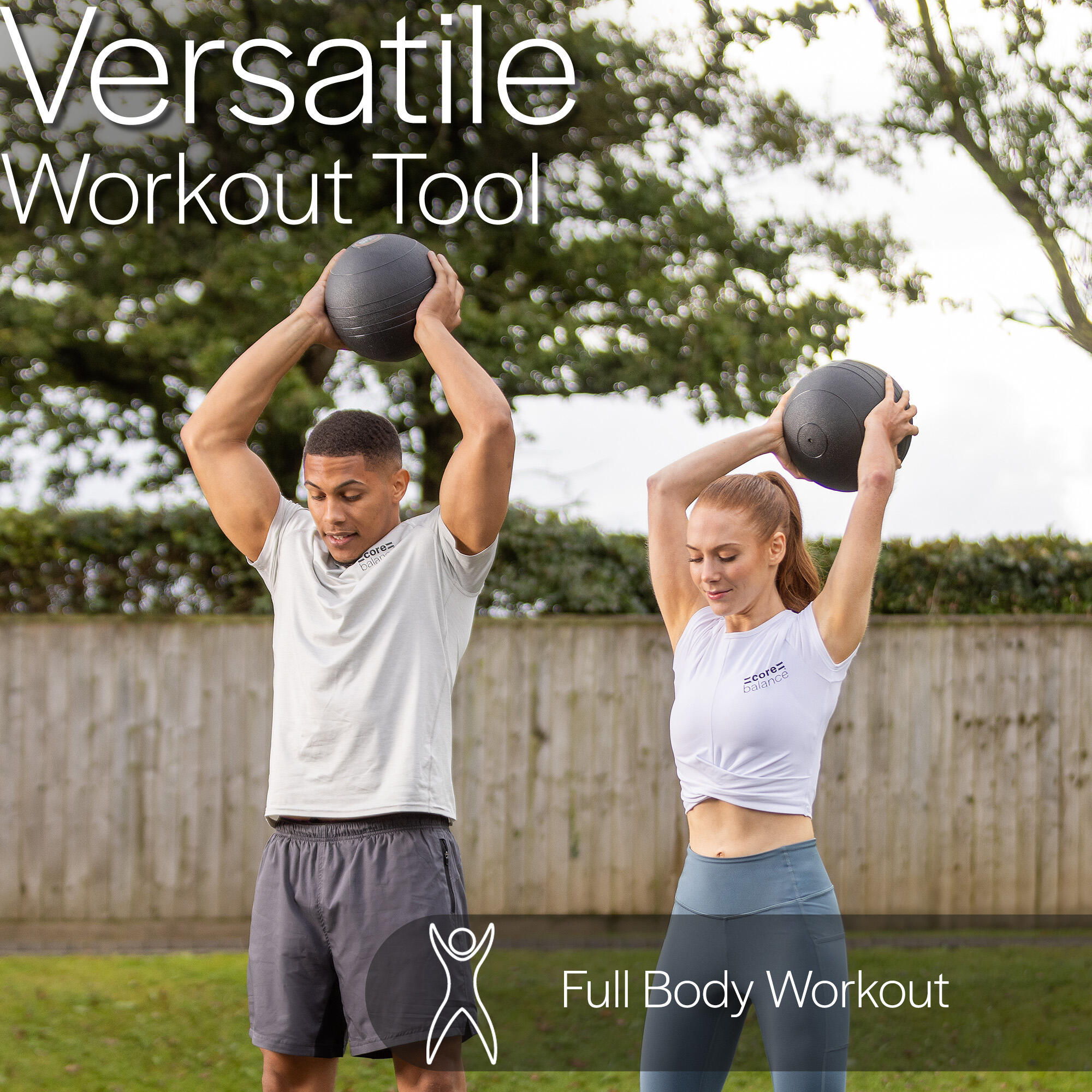 Medicine Slam Ball No Bounce Heavy Duty Strength Training 3-15kg Core ...