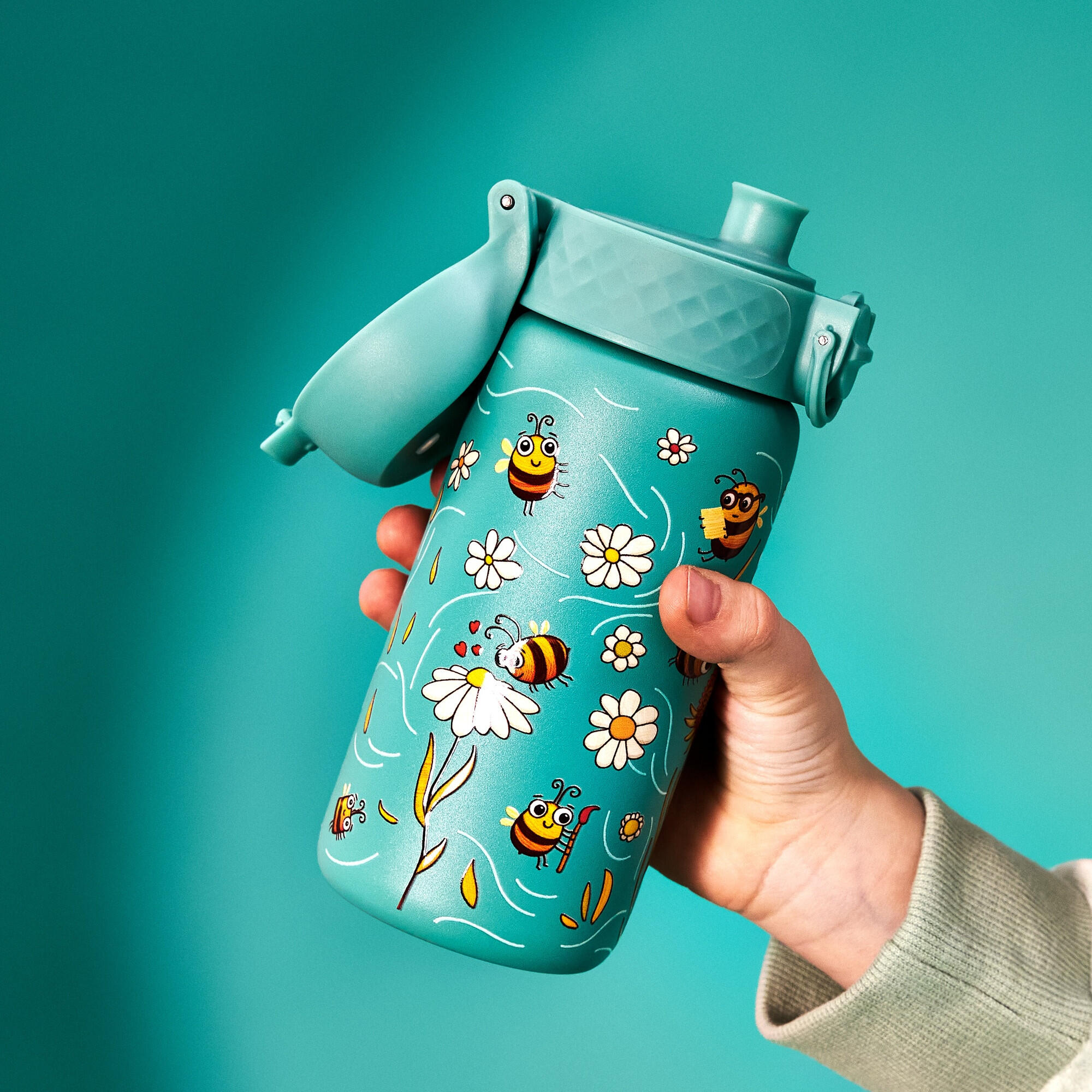 ION8 Leak Proof Thermal Steel Water Bottle, Vacuum Insulated, Bees ...