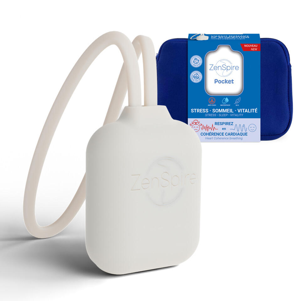 ZenSpire Pocket coach nomade de respiration et de cohérence cardiaque ZENSPIRE | Decathlon