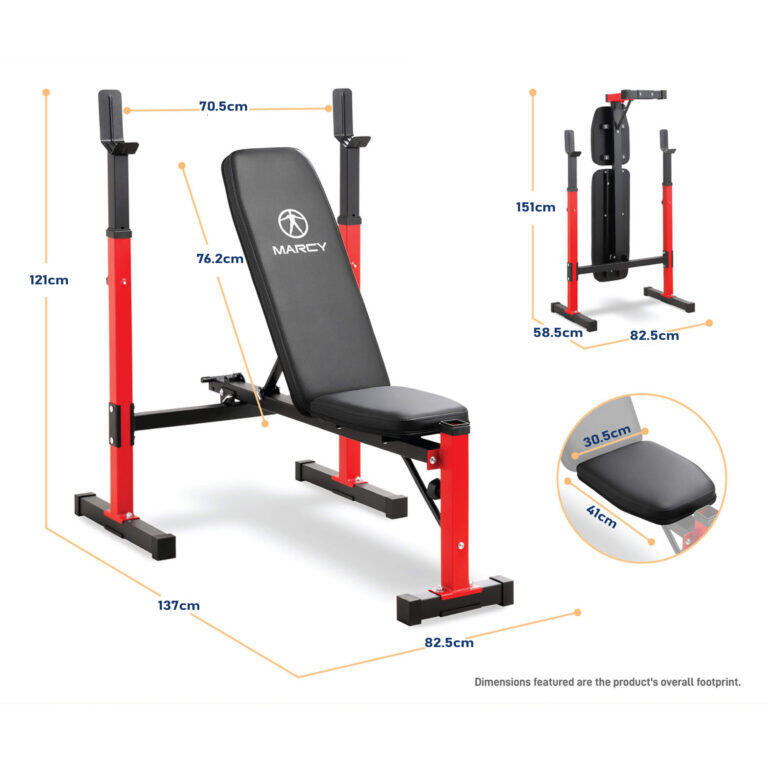 FOLDING STANDARD WEIGHT BENCH MWB-5511 | Decathlon
