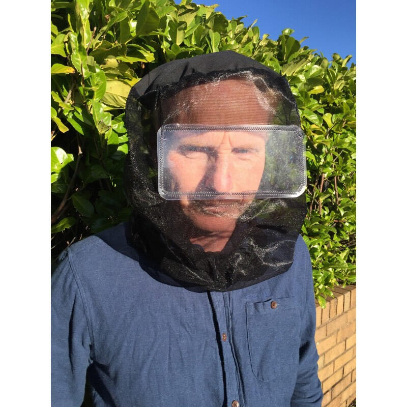 Midge Proof Head Net with Clear Plastic Visor PURPLE TURTLE | Decathlon