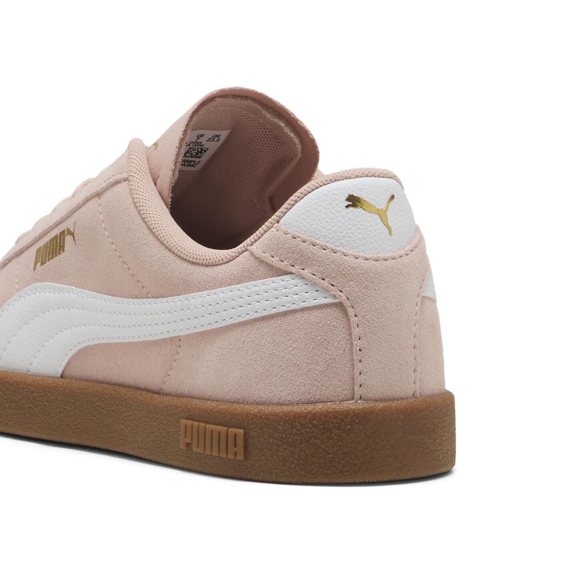 PUMA Club II Suede unisex sneakers PUMA Rose Quartz White Pink PUMA ...