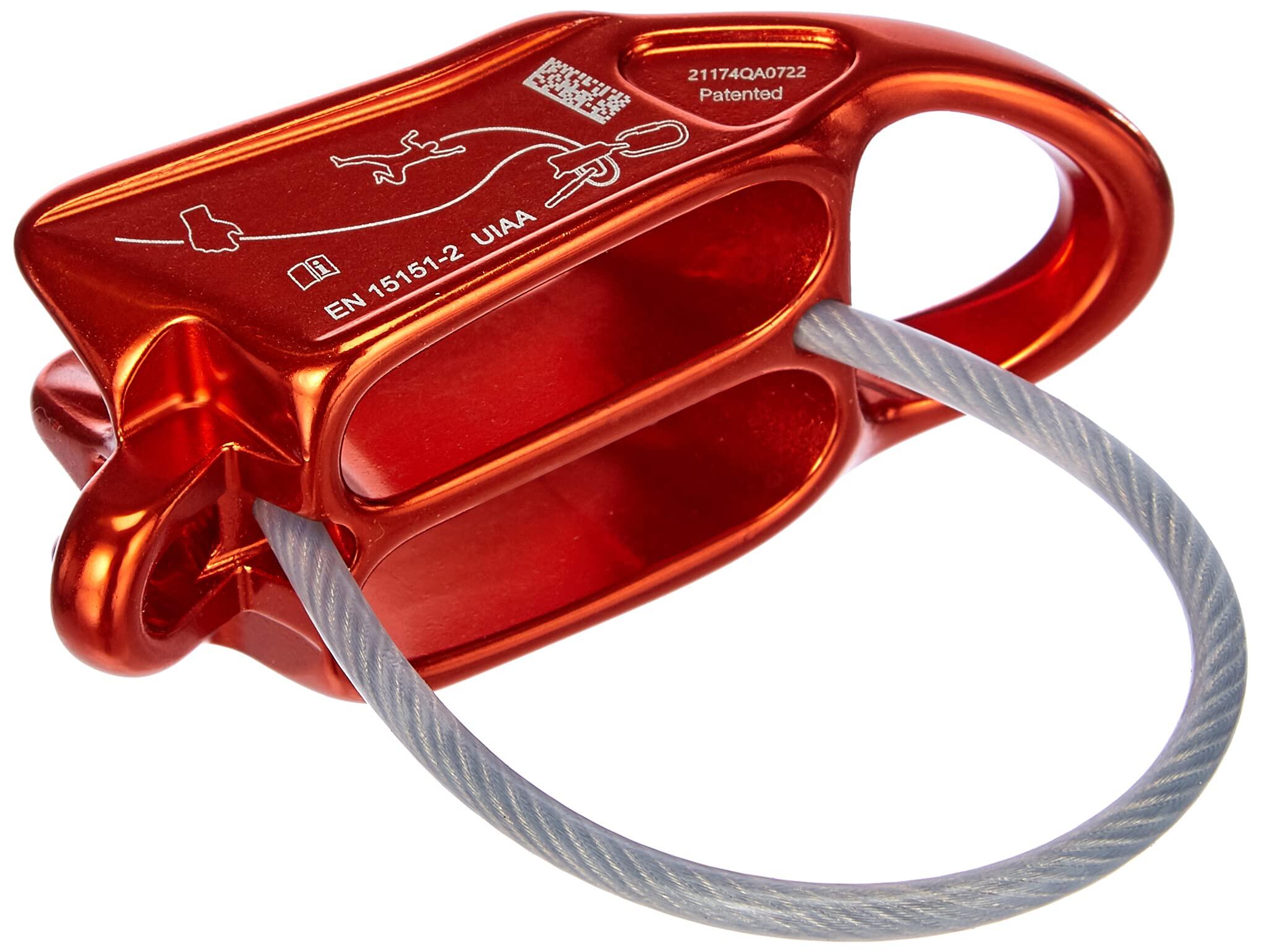 Reverso Men's Descending and Safety Device - Red | Decathlon