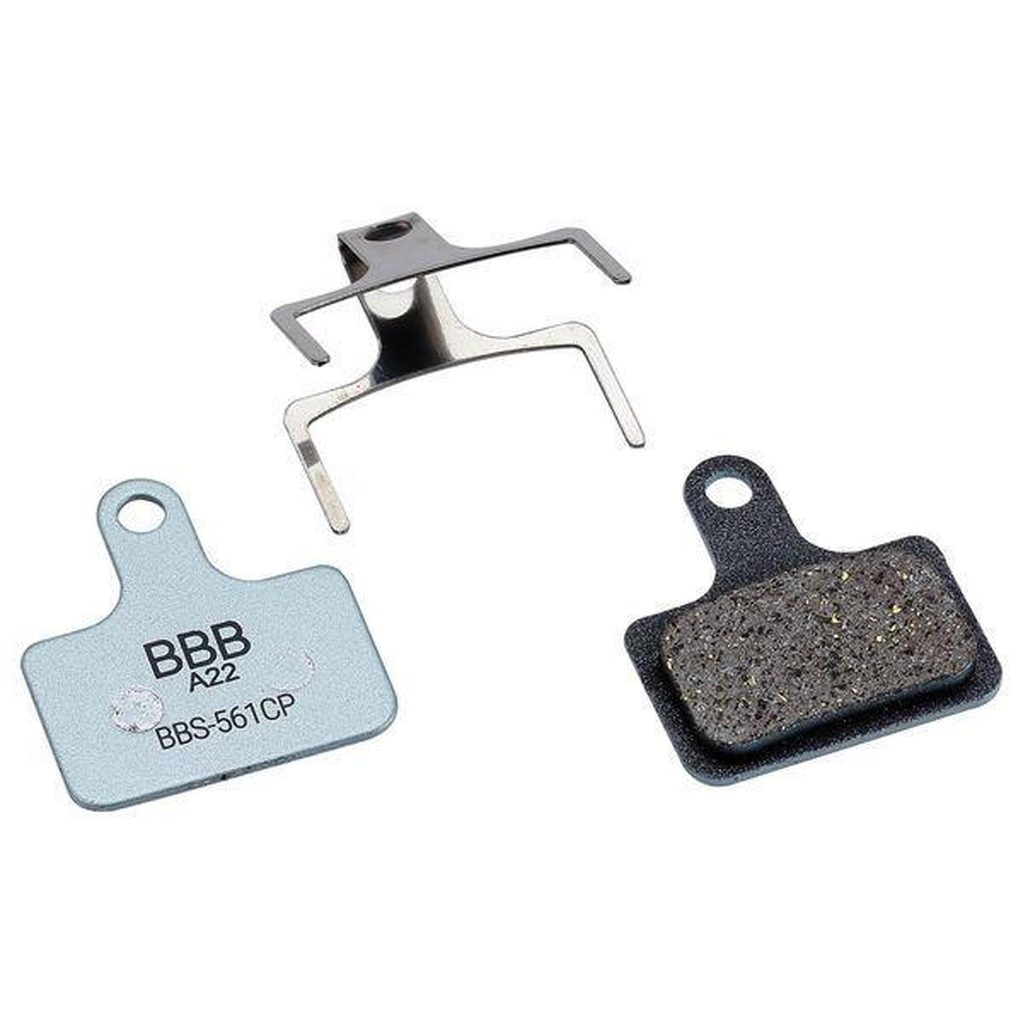 Paire de Plaquettes BBB DiscStop Coolfin Organiques pour Shimano Dura ...